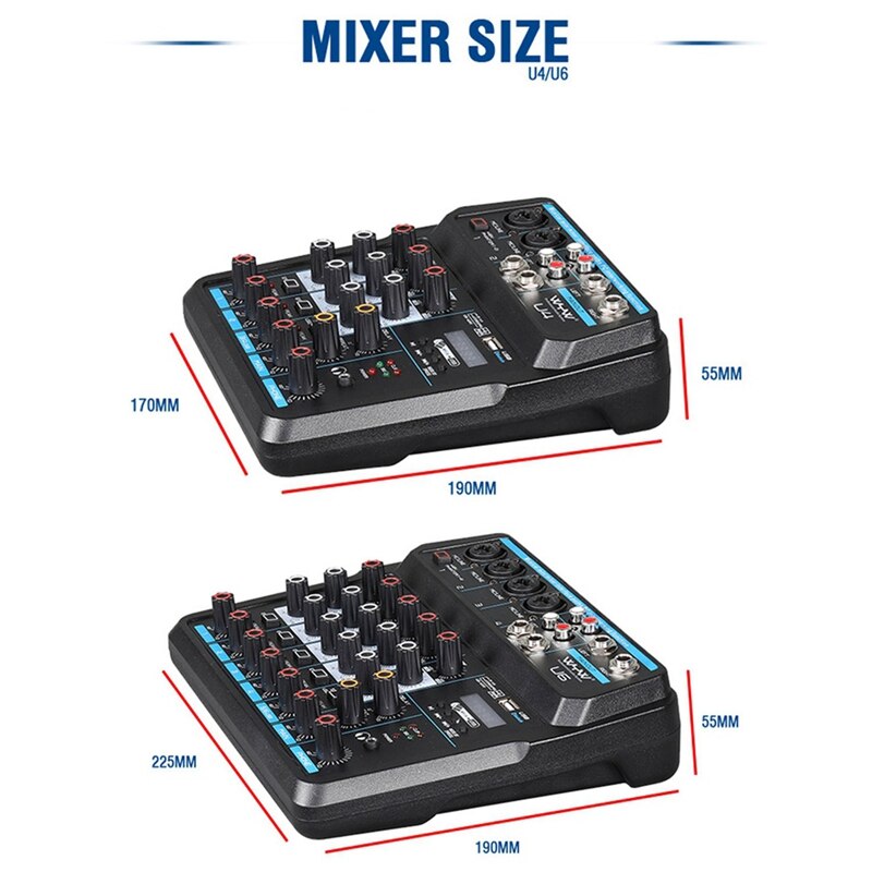 Wenyanwen Dj Mixer O Live Voor Real-Time Pc Opname... – Vicedeal