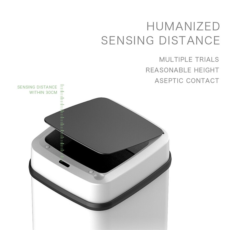 Smart Home Intelligent Waste Bin Induction Trash C... – Vicedeal