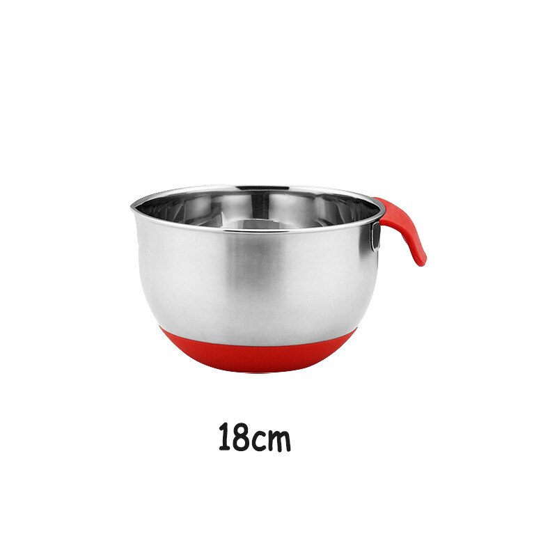 Stainless Steel Mixing Bowls With lid Handle Non-S... – Grandado