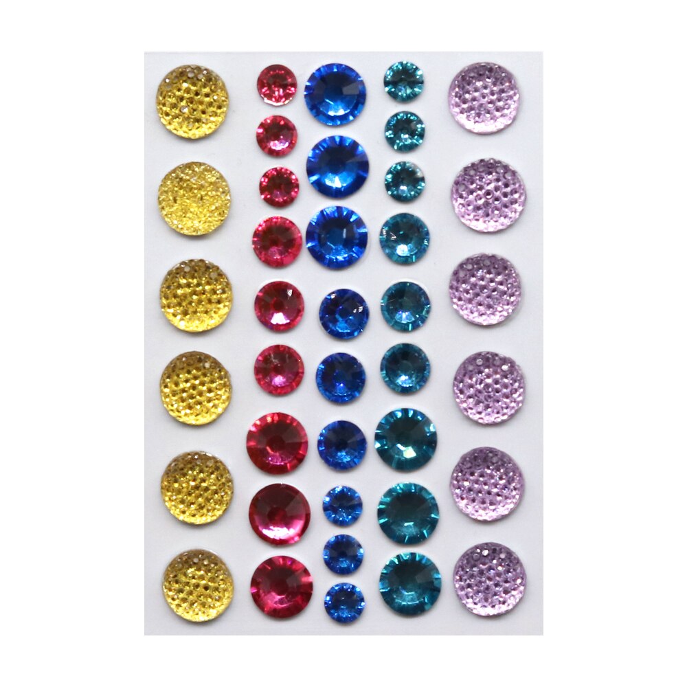 Path Rhinestone Gem Stones Stickers Self Adhesive ... – Grandado