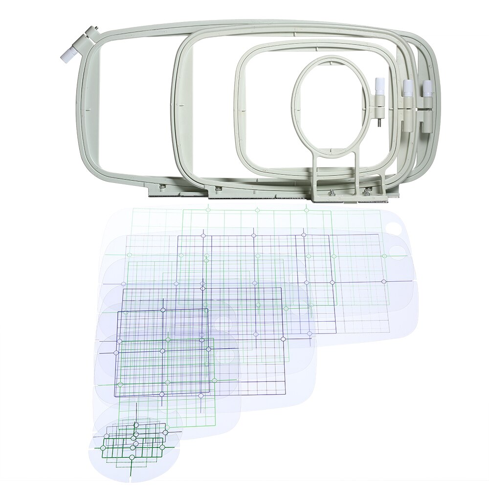 4 stks/set Naaien Tech Hoepels Borduurmachine Hoep... – Vicedeal