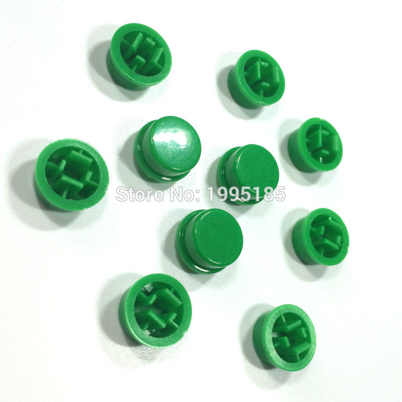 30pcs Green Round Tactile Button Caps For 12 *12 *... – Vicedeal