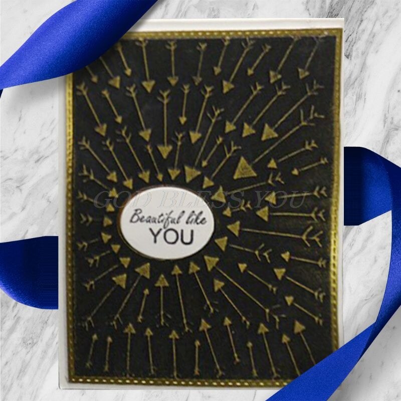 3d Embossing Map Met Cut Liefde Arrow Diy Papier S Grandado