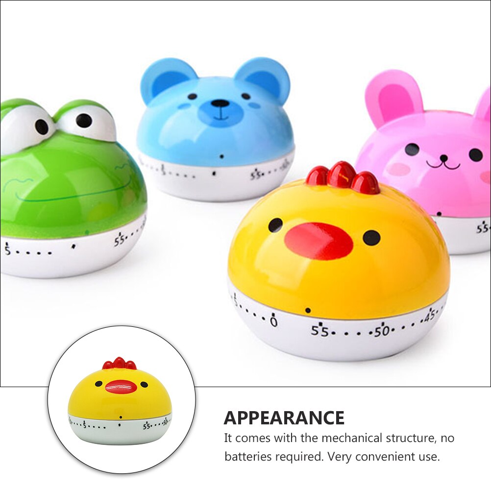 1pc Cartoon Chick Modeling Timer Mechanical Cookin... – Vicedeal