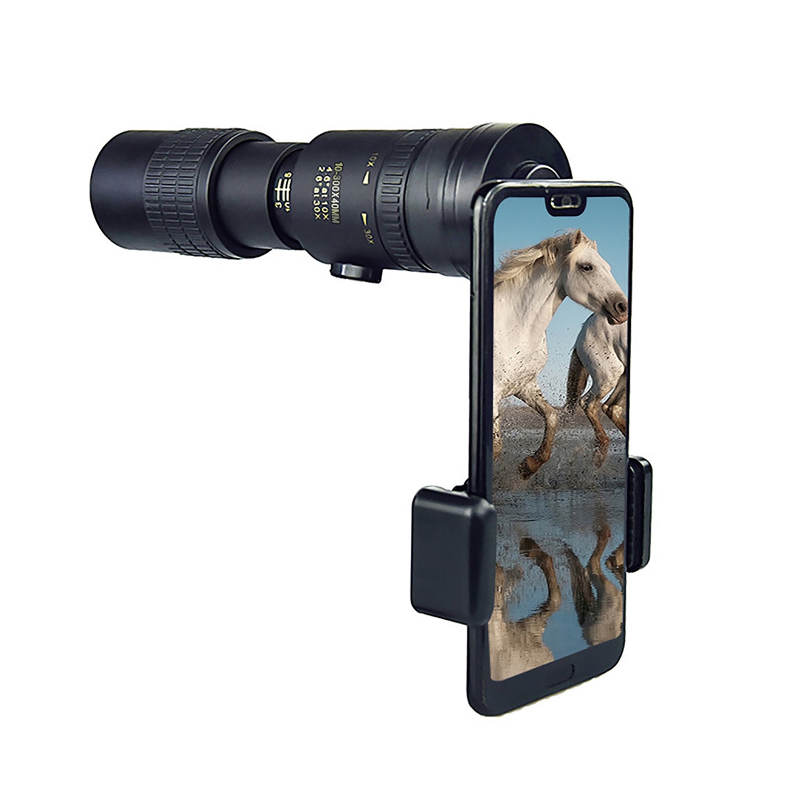 4K 10-300X40mm Super Telephoto Zoom Monocular Tele... – Grandado