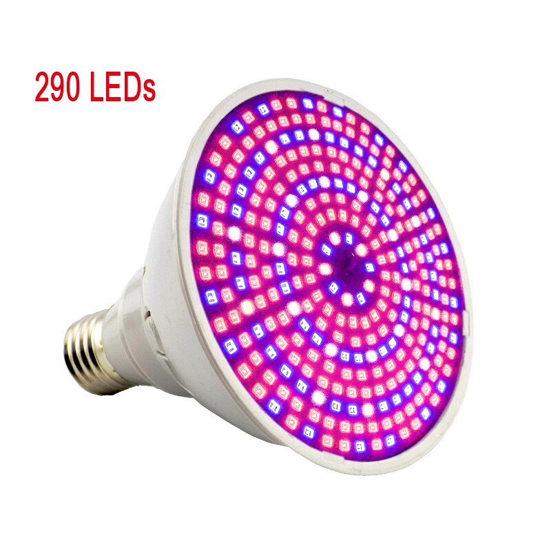 Full Spectrum 290 LED Grow Light E27 Bulb Plant Gr... – Grandado