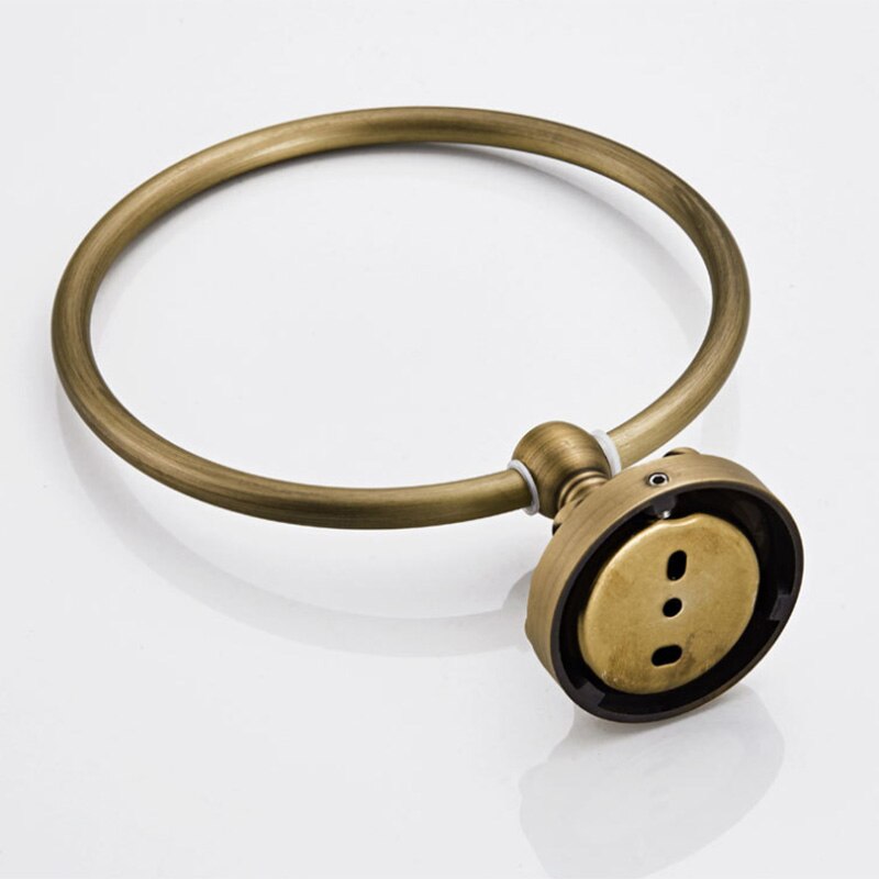 Antique Towel Ring Bronze Bathroom Shower Bath Tow... – Grandado