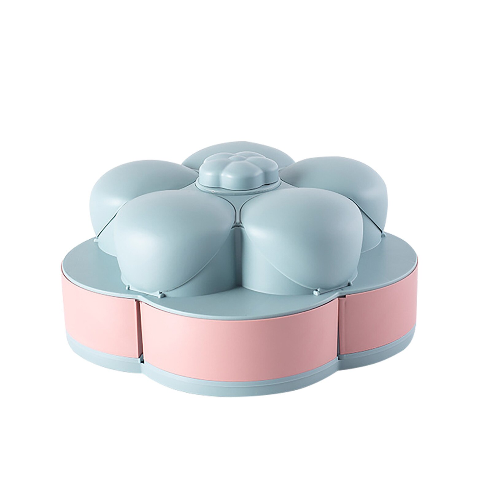 Double-layer Rotating Dessert Plate, Dried Fruit S... – Grandado