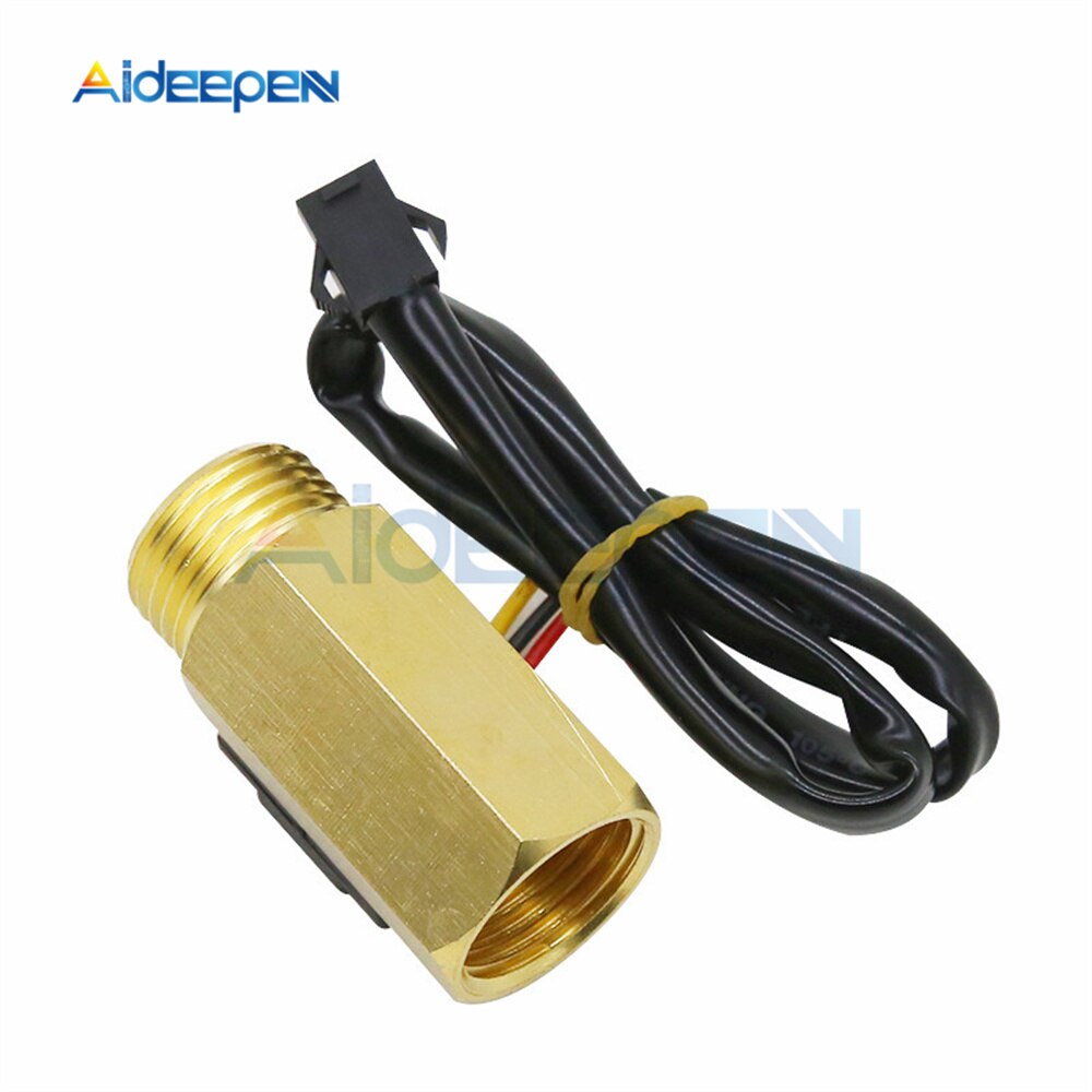 YF-B2 G1/2 DC 5-18V Flow Sensor Water Flow Sensor ... – Grandado