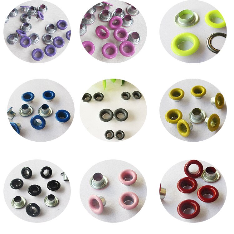 Multi-Colored 1000pcs Scrapbook Metal Eyelets Scra... – Grandado
