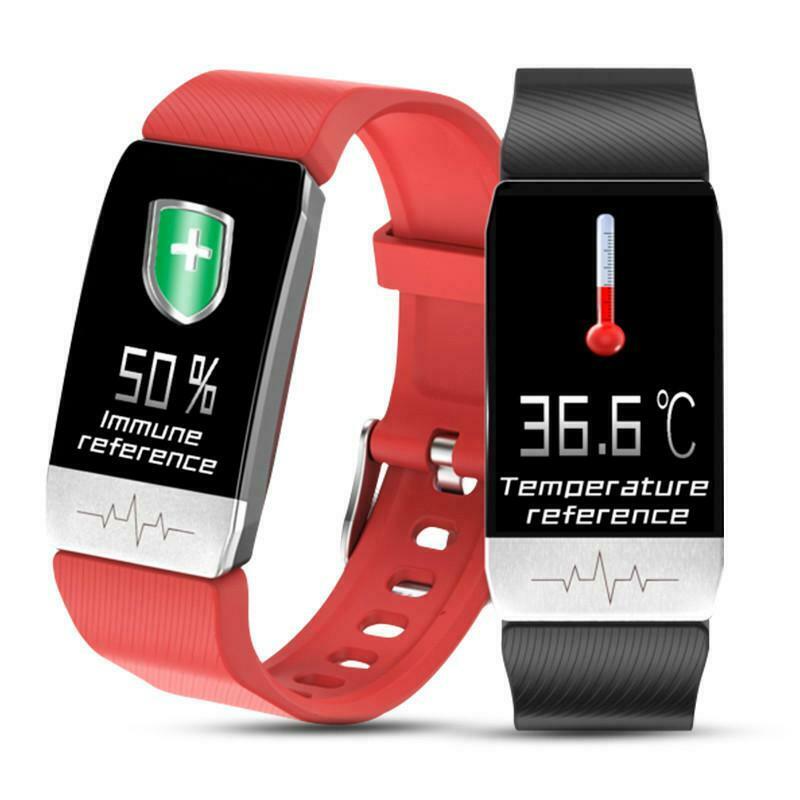 T1 Smart Uhr Band Mit Temperatur Immun Messen Herz... – Vicedeal