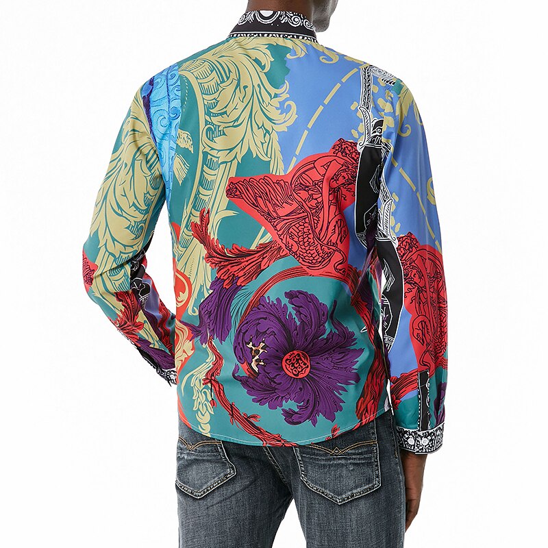 Camisas Para Hombre Mannen Luxe Royal Lange Mouwen... – Vicedeal