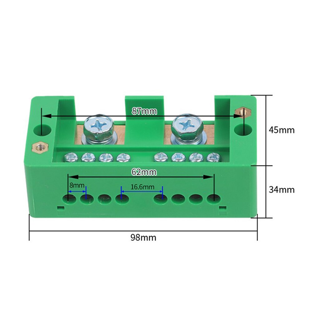 FJ6 3-phase 3 in 12 out Wire Connection Terminal D... – Grandado