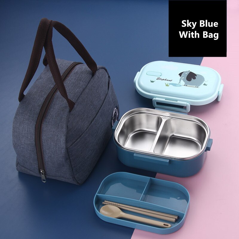 Large Capacity Double Layer Stainless Steel Lunch ... – Vicedeal