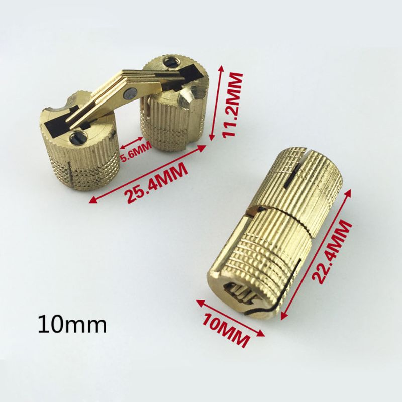 Hidden Invisible Concealed Copper Barrel Hinges Bo... – Grandado
