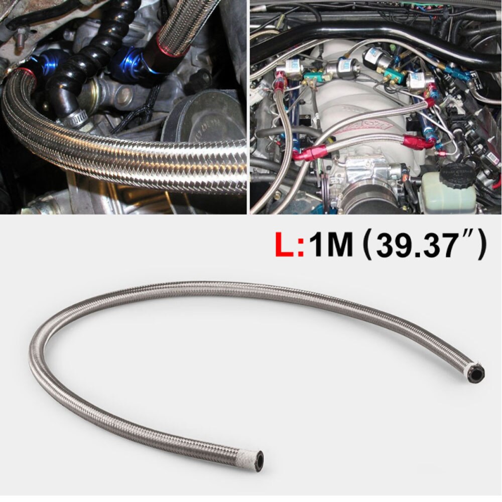 1M AN4-AN12 Stainless Steel Universal Oil Hose End... – Grandado