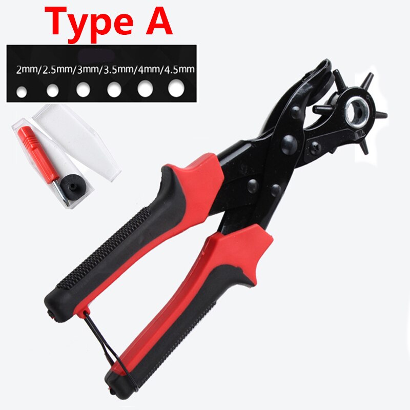 Multi Hole Leather Belt Punch Plier Eyelet Puncher... – Grandado