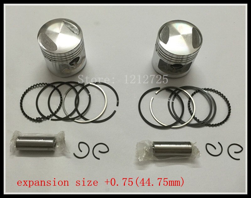 Motorcycle piston CB125T CBT125 Piston Ring Piston... – Grandado