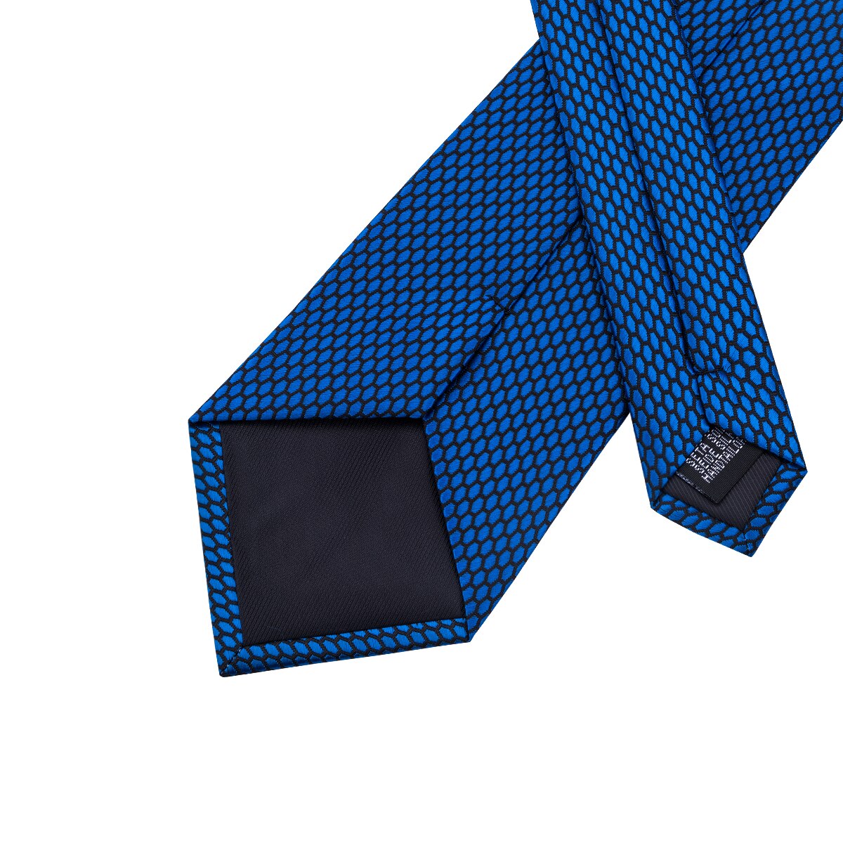 Hi-Tie Navy Business Blue Tie For Men Silk Men'... – Grandado
