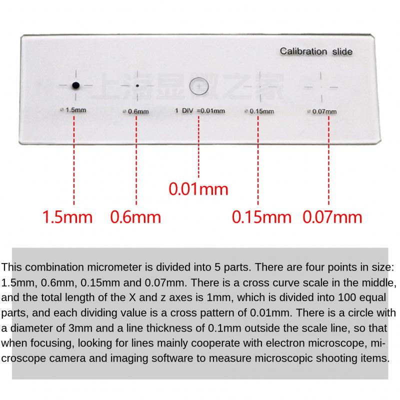 Microscope Object Micrometer Reticle Metallographi... – Grandado