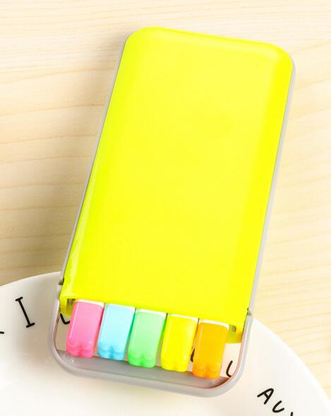 5 Color Marker Pen Set , Candy Color Mark Pen , do... – Grandado