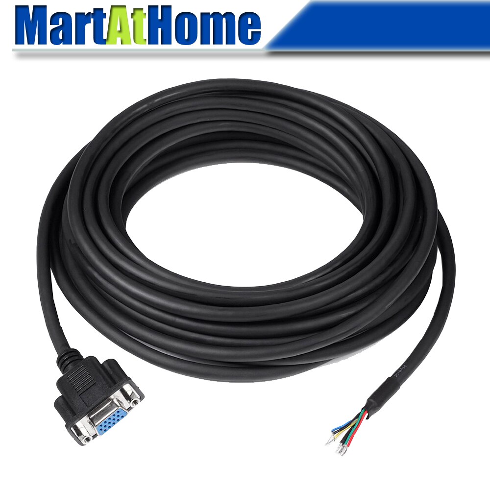 8 Meter Encoder Verlengkabel DB15 Om DB15/6-Draden... – Vicedeal