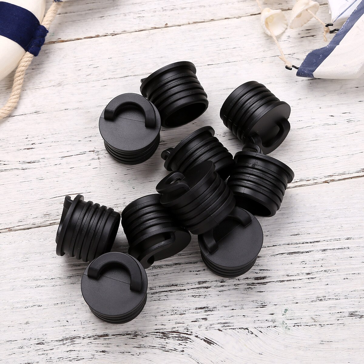 10 Kayak Marine Boat Scupper Stoppers Portable Rub... – Vicedeal