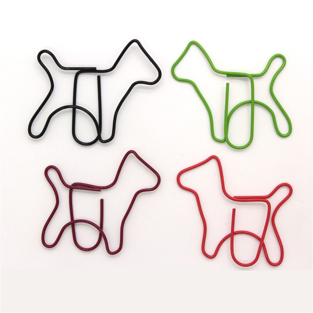 24Pcs Leuke Cartoon Dier Vorm Paperclip Bookmark B... – Grandado