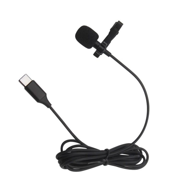Mobile Phone Mini Clip Microphone Type-C Lavalier ... – Vicedeal