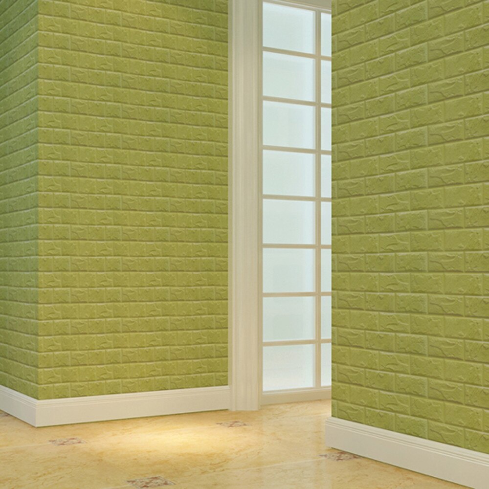 wall stickers PE Foam 3D Wallpaper DIY Wall Sticke... – Grandado