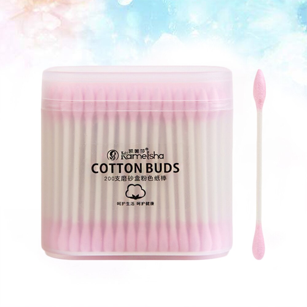 200pcs Frosted Box-packed Makeup Cotton Buds Multi... – Vicedeal
