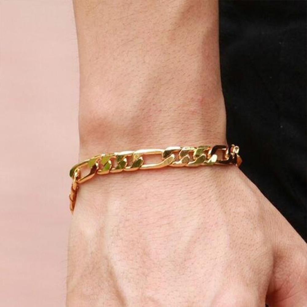 Male Bracelet Jewelry Gold Plating Bracelet for Me... – Vicedeal