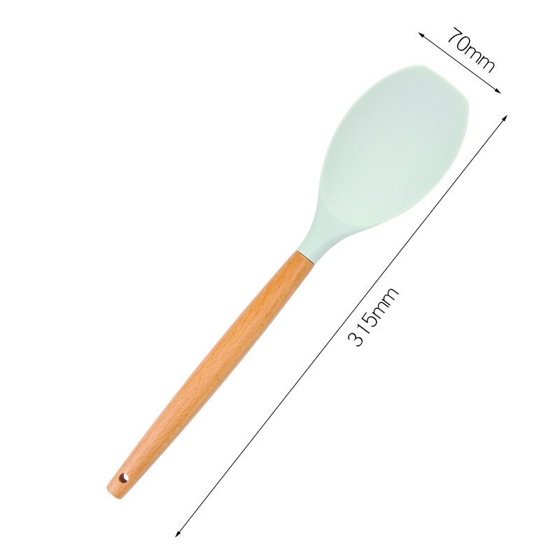 Siliconen keukengerei keukenset spatel schep lepel... – Vicedeal