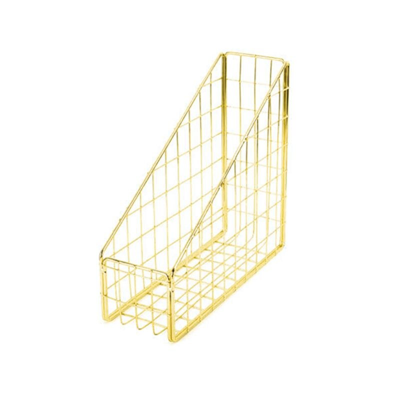 Nordic Wrought Iron Grid File Holder Simple Single... – Vicedeal