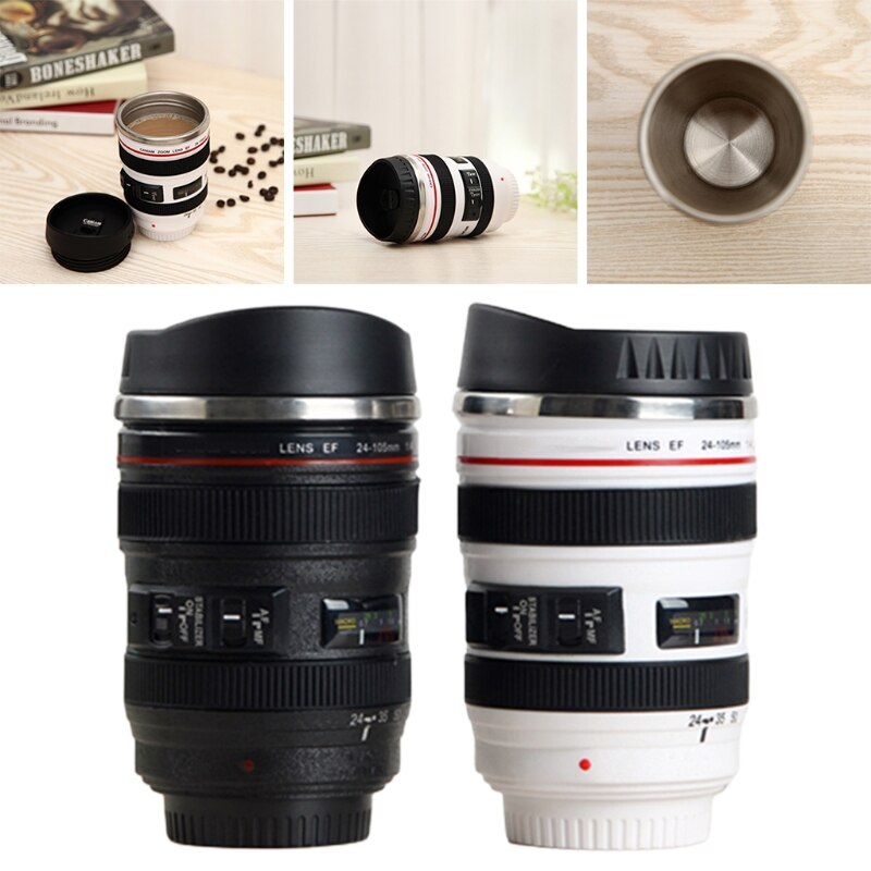 Camera Lens Shape Stainless Steel Insulation Cup H... – Grandado