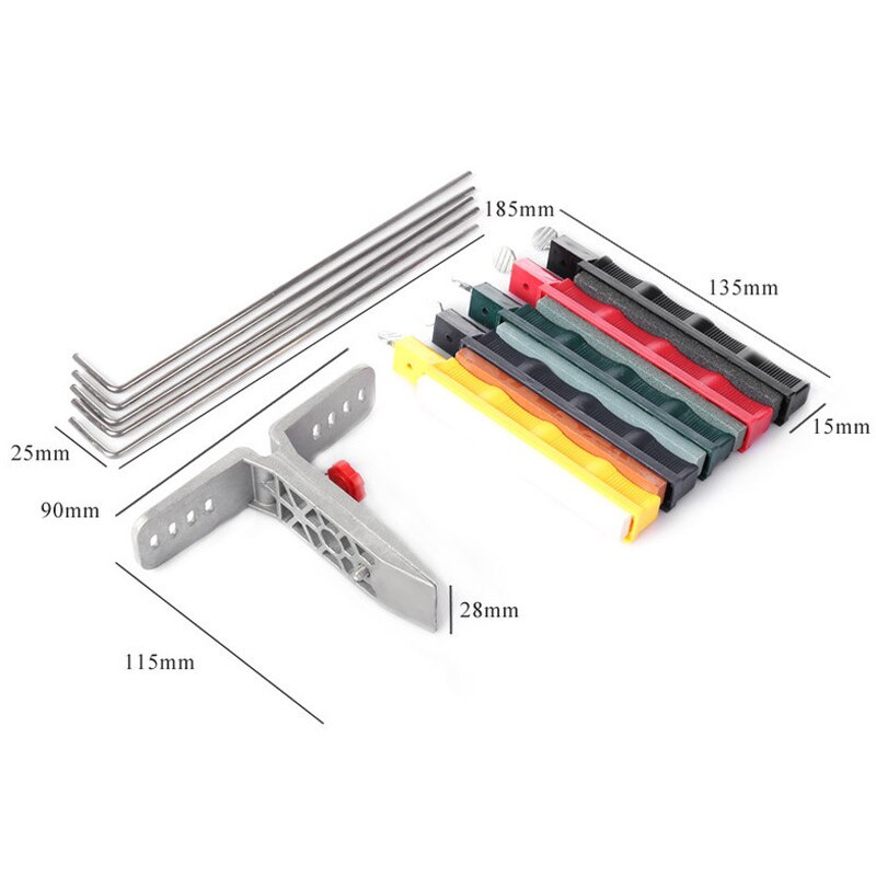 UPORS Knife Sharpener Sharpening System with 5 Whe... – Vicedeal