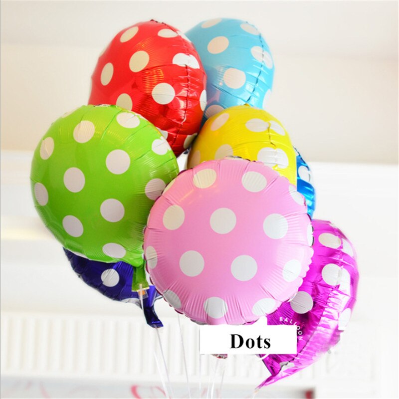 5Pcs 18Inch Dot Folie Ballonnen Voor Party Verjaar... – Grandado