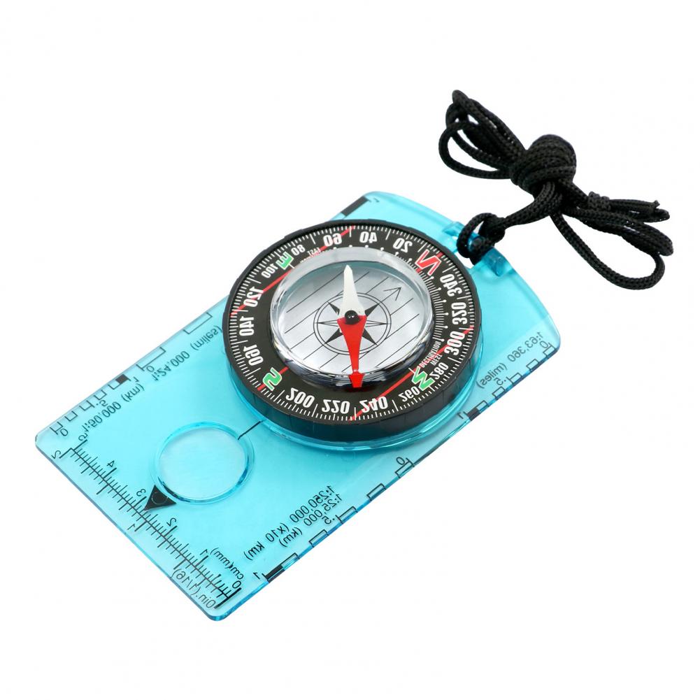 Orienteering Compass with Lanyard Compact Magnifyi... – Grandado