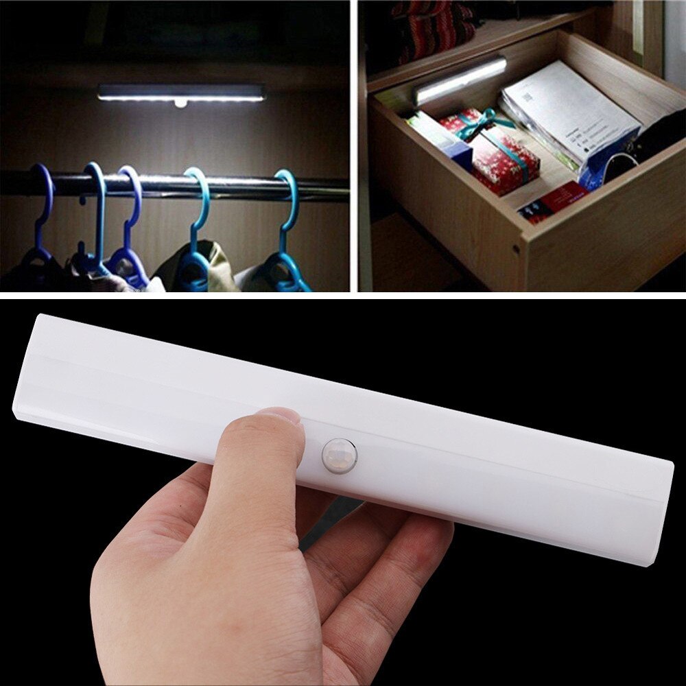 Bright PIR Motion Sensor Light Cabinet Wardrobe Dr... – Grandado