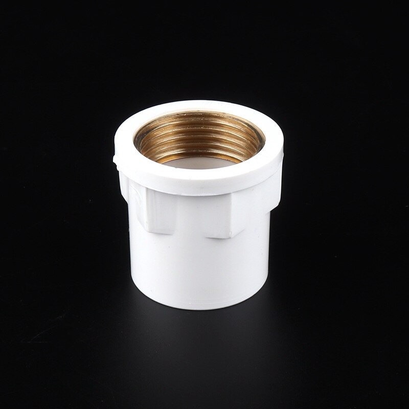 2pcs 1/2, 3/4, 1Inch PVC Brass Straight Connectors... – Vicedeal