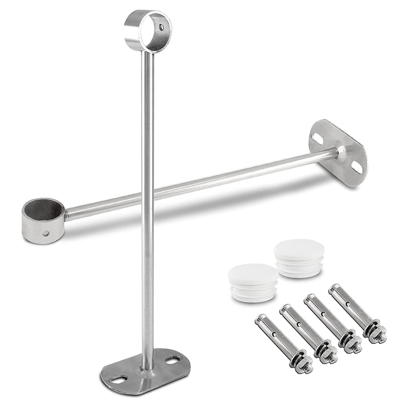 Ceiling-Mount Bracket, Wardrobe Pipe Bracket, Ward... – Grandado