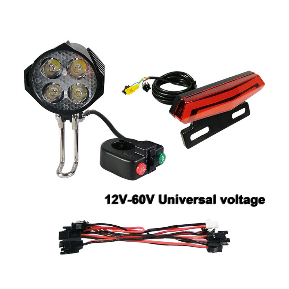 12-60V Electric Bicycle Light Set With Horn Brake ... – Vicedeal