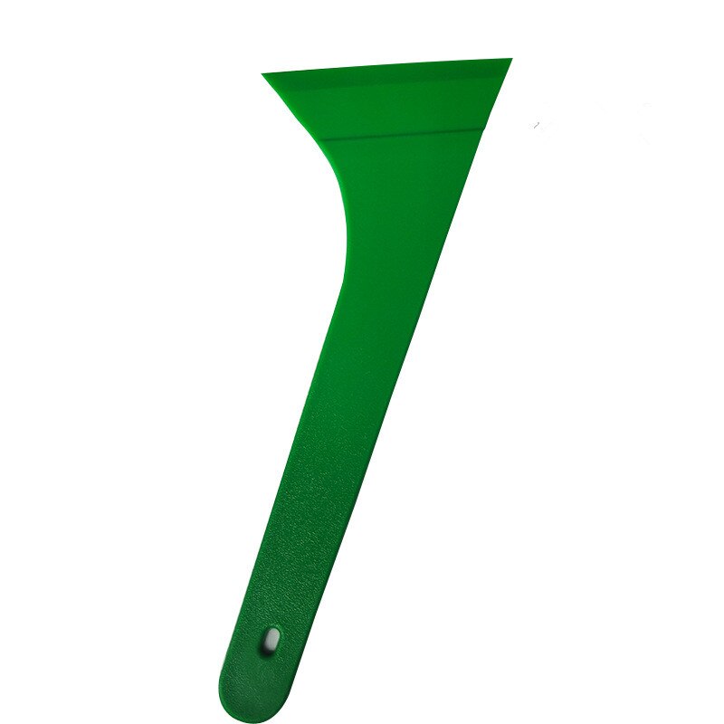 Car Window Windshield Ice Scraper White & Green Sq... – Grandado