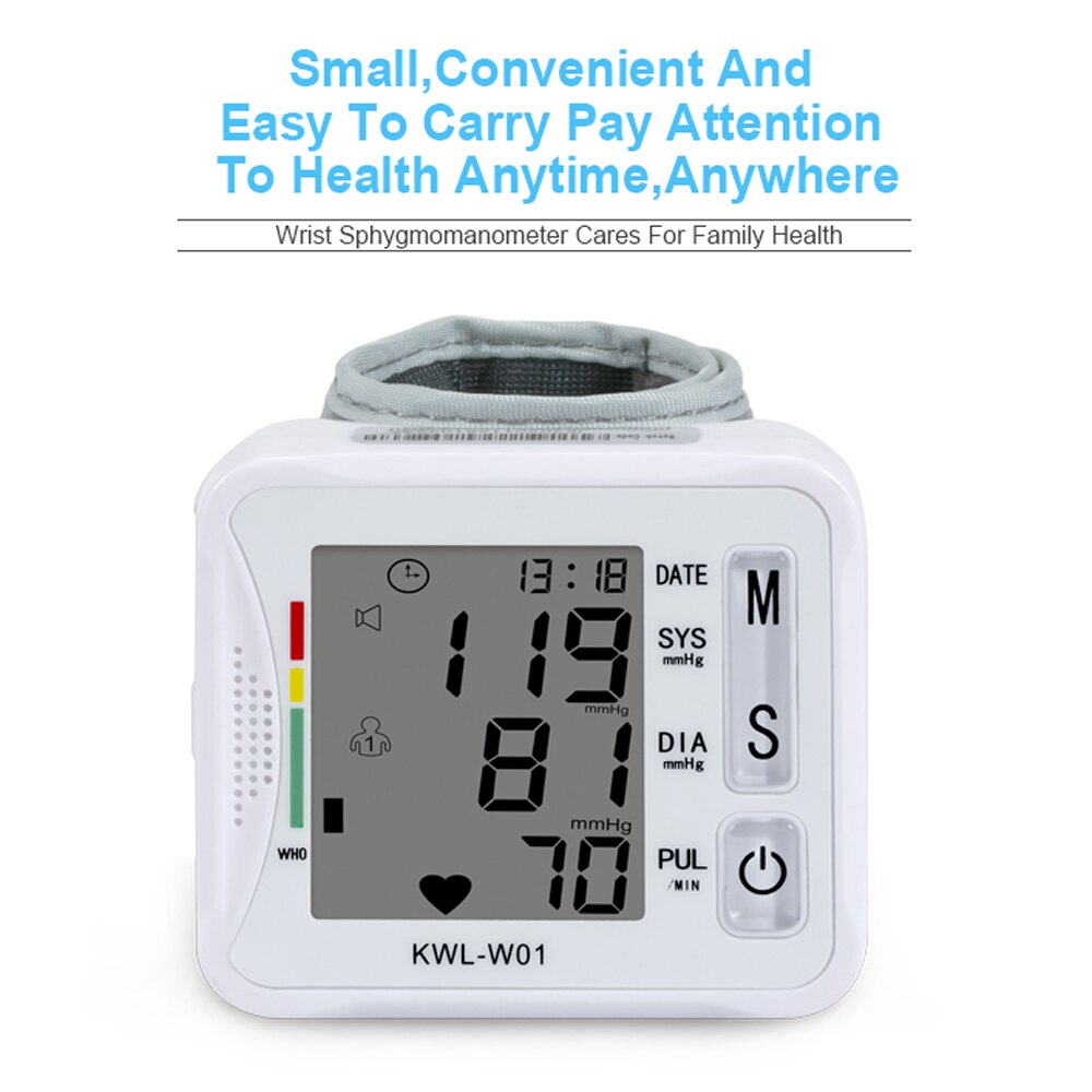 Automatic Smart Wrist Type Electronic PulseHeart B... – Grandado