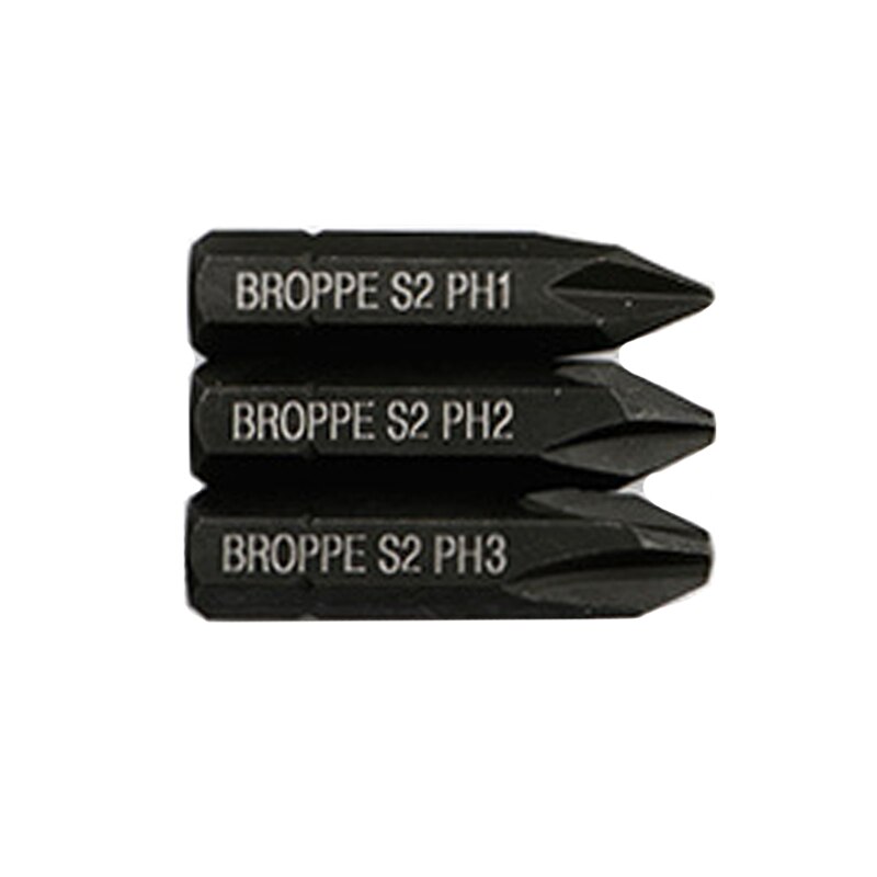 3pcs Cross Impact Screwdriver Bits 8mm Hex Shank 8... – Grandado
