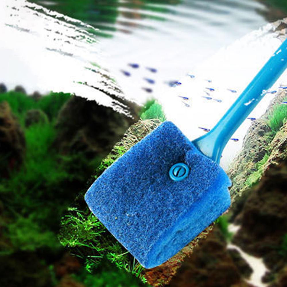 1 Pc Fish Tank Schoonmaak Tool Spons Borstel Lange... – Vicedeal