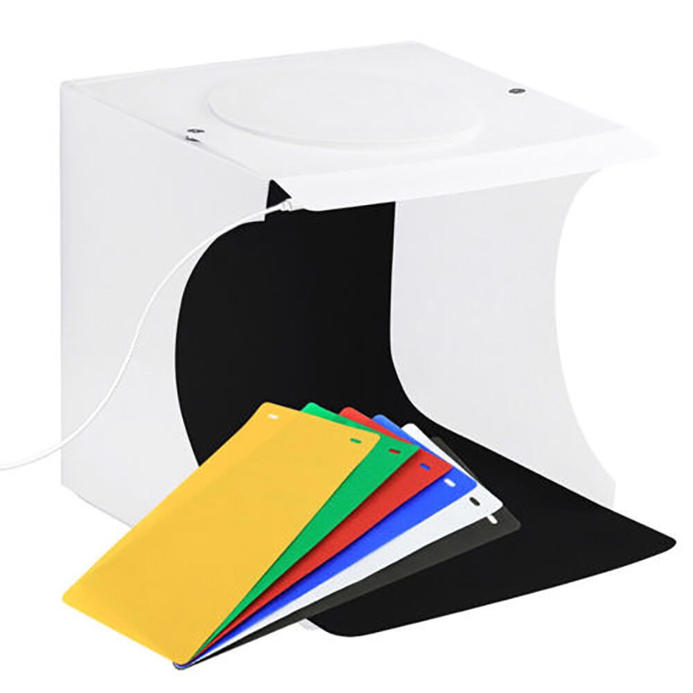 Folding Lightbox 20cm Portable Photography Photo S... – Vicedeal