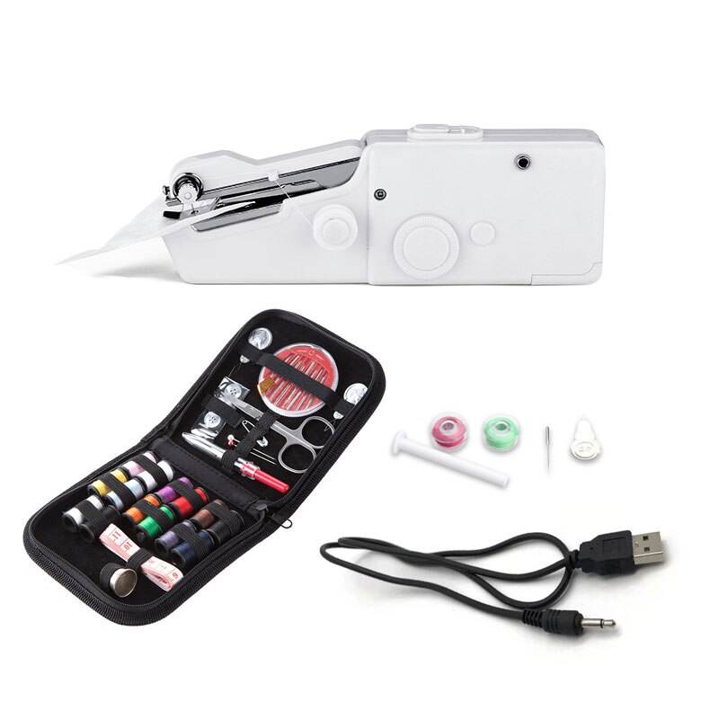 Hand Sewing Machine Kit Portable Handheld Electric... – Vicedeal