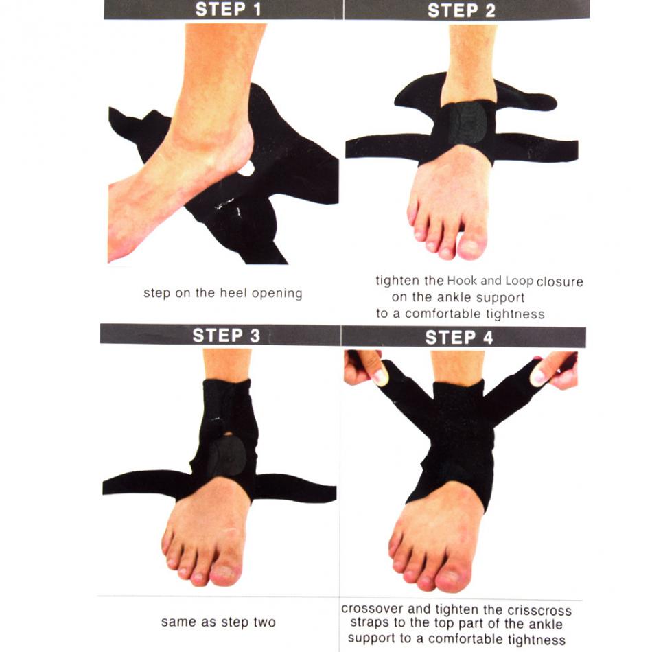 Adjustable Anti Sprain Foot Ankle Support Brace Be... – Vicedeal