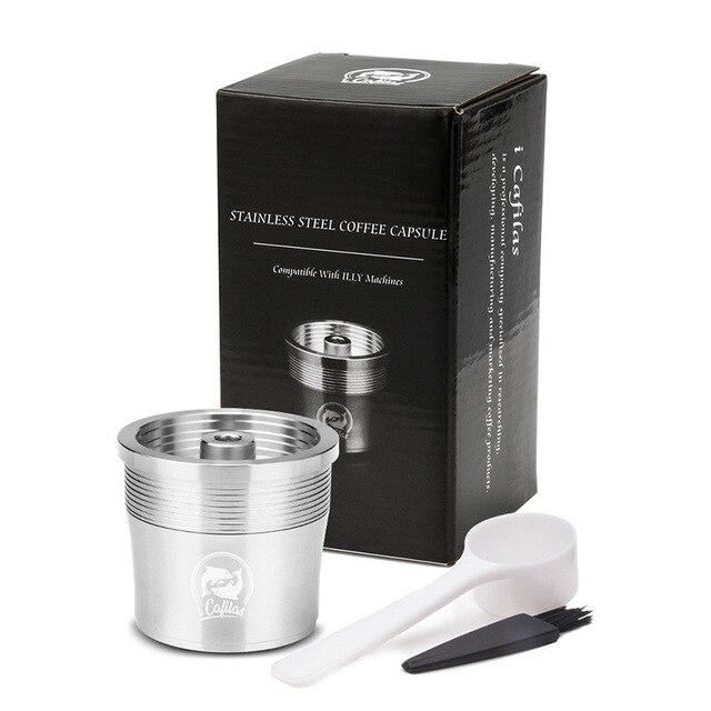 Spoon Coffee Capsule Set Stainless Steel Reusable ... – Vicedeal